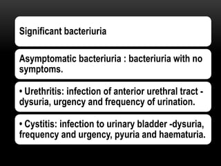 Urinary tract infection | PPTX