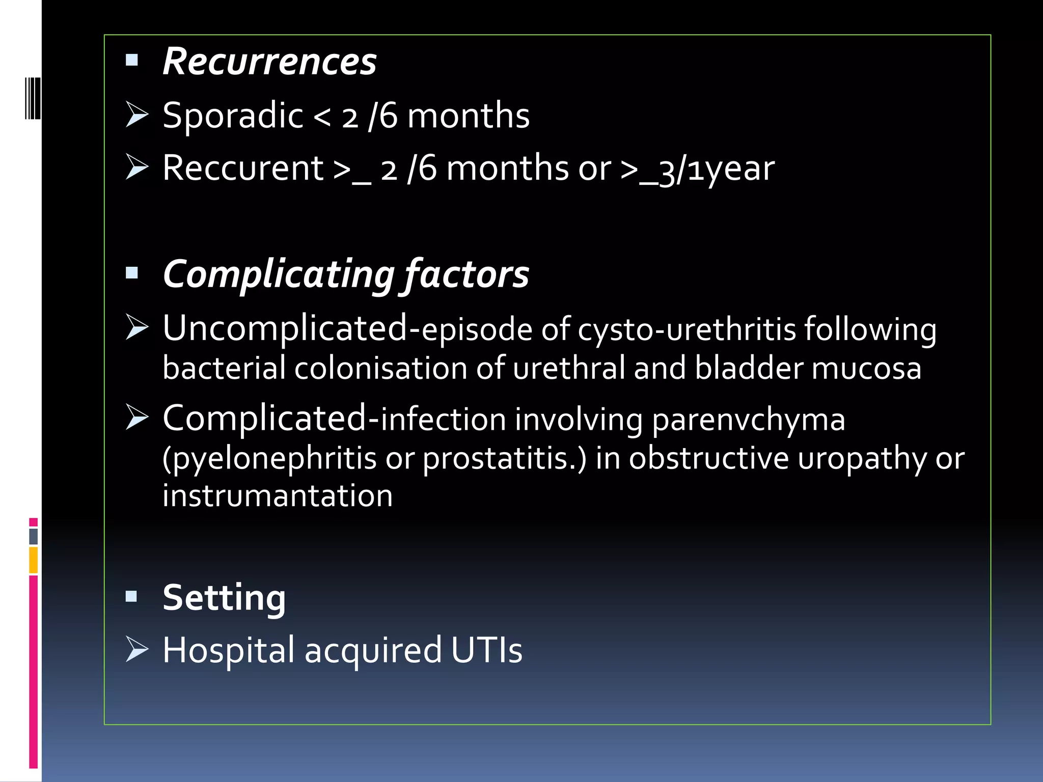 Urinary tract infection | PPTX