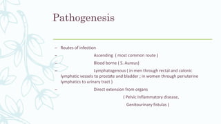 Urinary tract infection | PPT