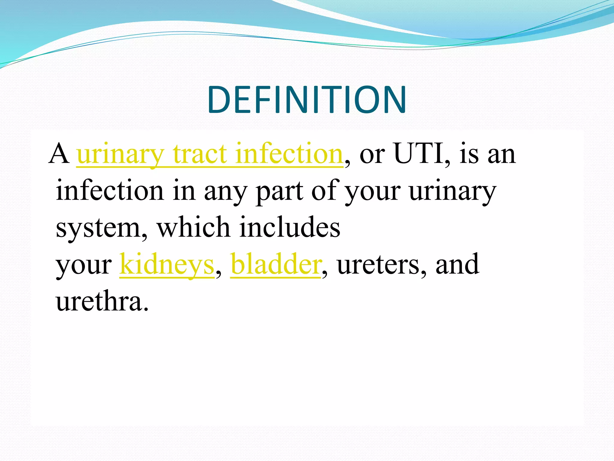 Urinary tract infection | PPTX