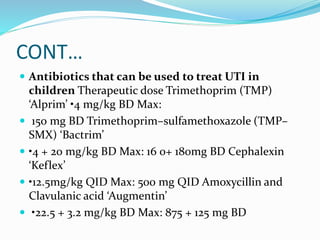 Urinary tract infection | PPTX