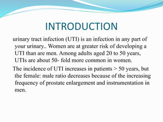 Urinary tract infection | PPTX