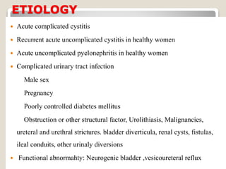 Urinary tract infection | PPTX