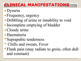 Urinary tract infection | PPTX