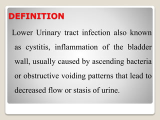 Urinary tract infection | PPTX
