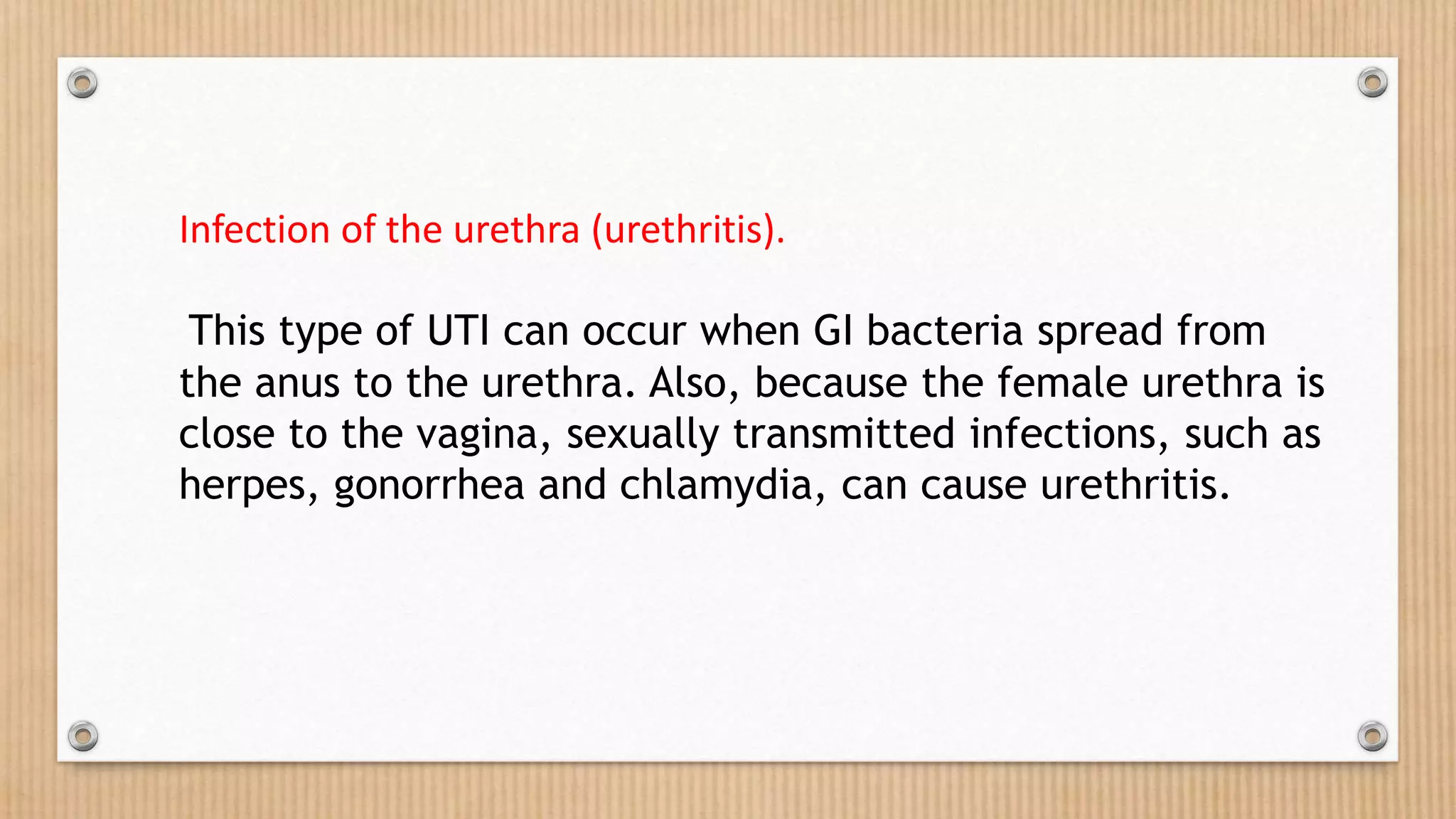 Urinary tract infection- a detailed medical study | PPTX