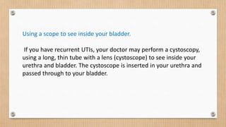 Urinary tract infection- a detailed medical study | PPTX