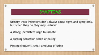 Urinary tract infection- a detailed medical study | PPTX