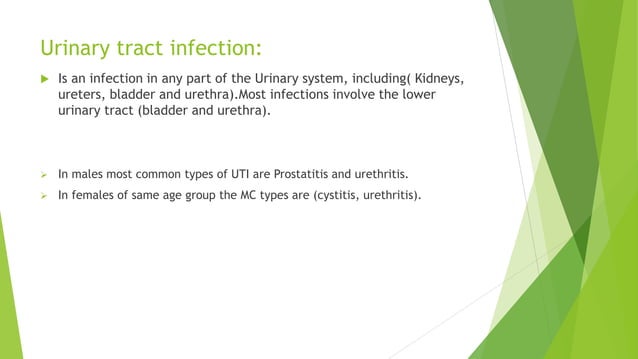 Urinary tract infection | PPT