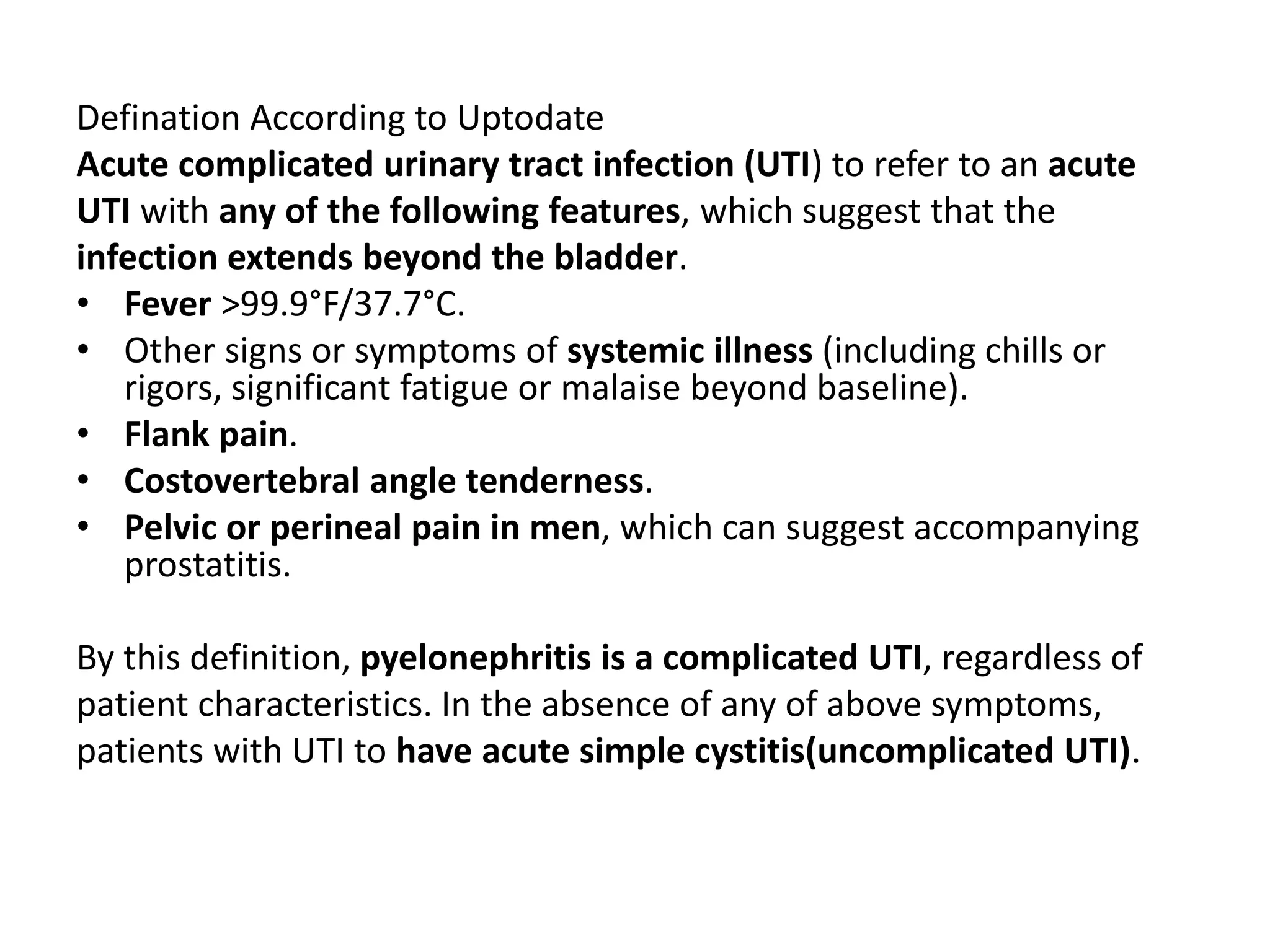 Urinary tract infection | PPTX