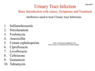 Urinary Tract Infection | PPT