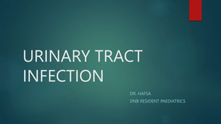 URINARY TRACT INFECTION.pptx