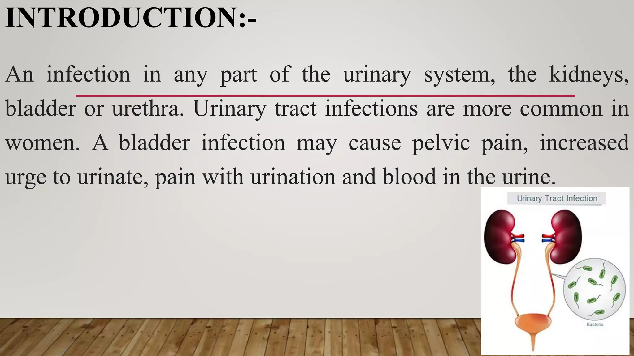 URINARY TRACT INFECTION.pptx
