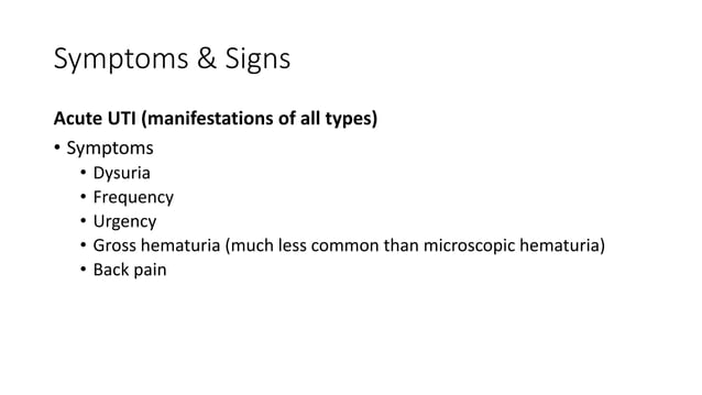 Urinary Tract Infection.pptx for genitouranary system in internal ward ...