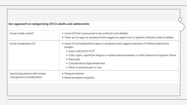Urinary Tract Infection.pptx , cystitis , lower and upper urinary tract ...