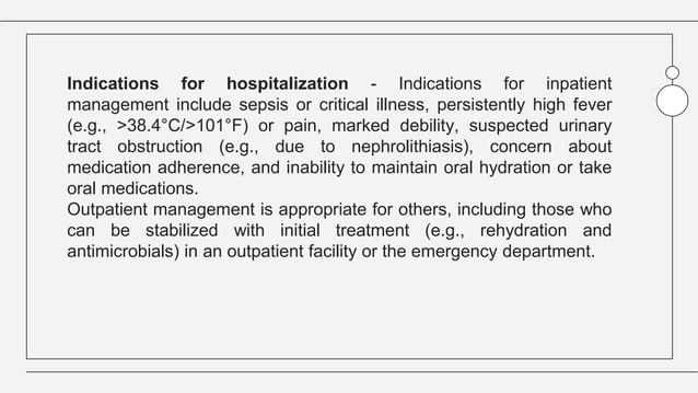 Urinary Tract Infection.pptx , cystitis , lower and upper urinary tract ...