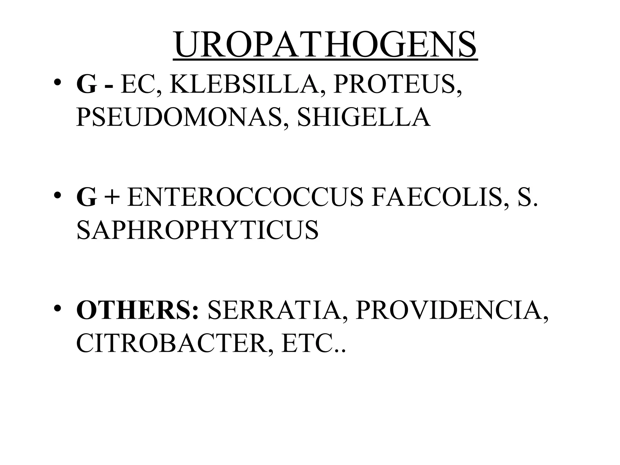 Drugs used in Urinary Tract Infection.ppt