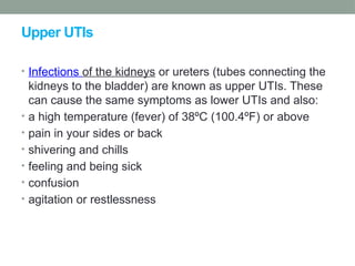 URINARY TRACT INFECTION and nursing management .pptx