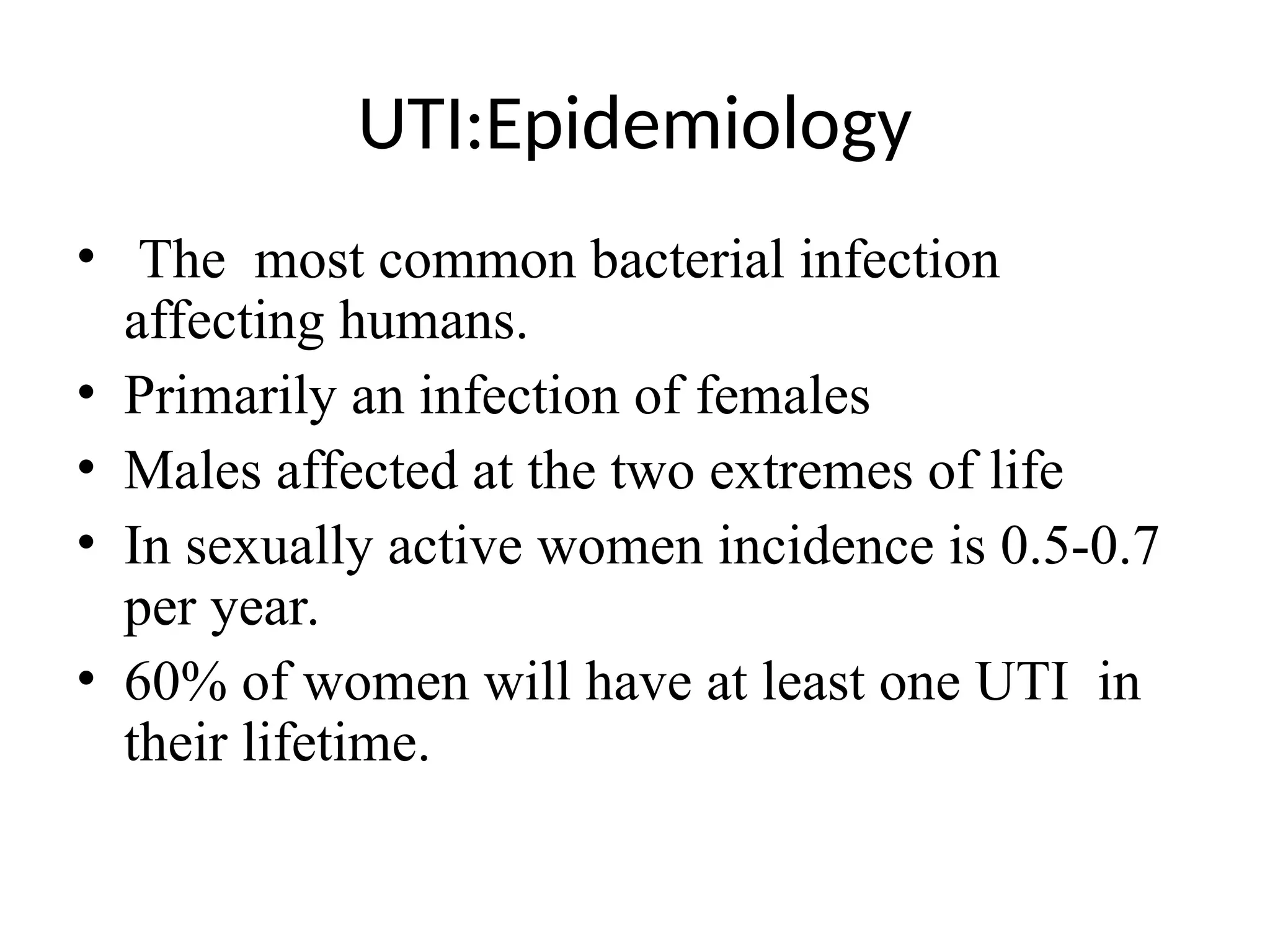 URINARY TRACT INFECTION.ppt pathological | PPT | Infectious Diseases ...