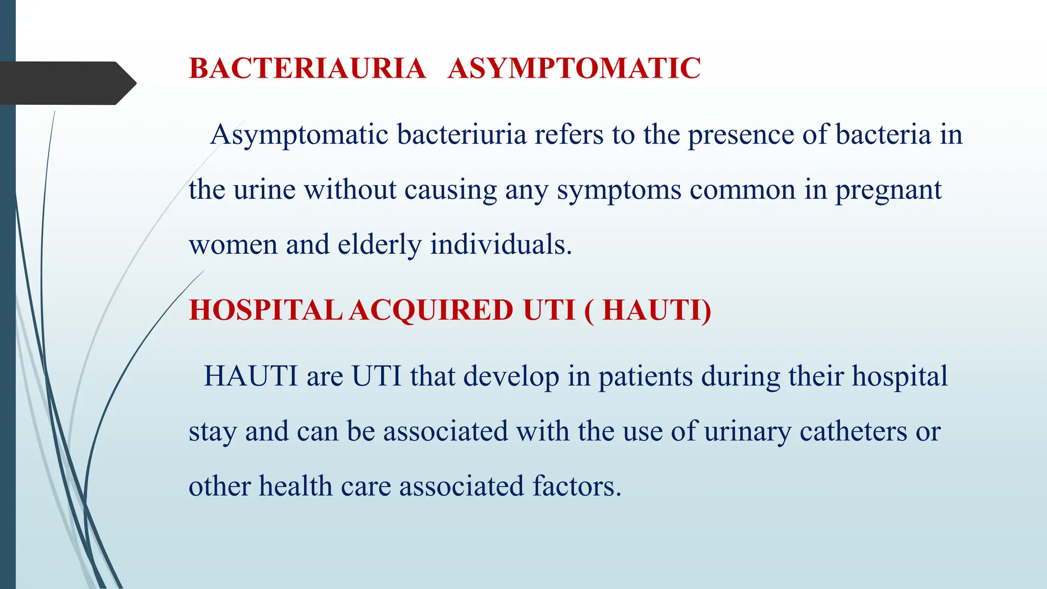 urinary tract infection for B.sC STUDENTS | PPTX
