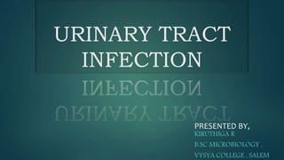 Urinary tract infection | PPTX