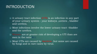 Urinary tract infection | PPTX
