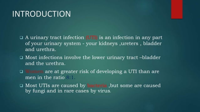 Urinary tract infection | PPT