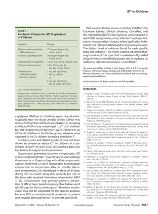 Urinary Tract Infection In Children | PDF