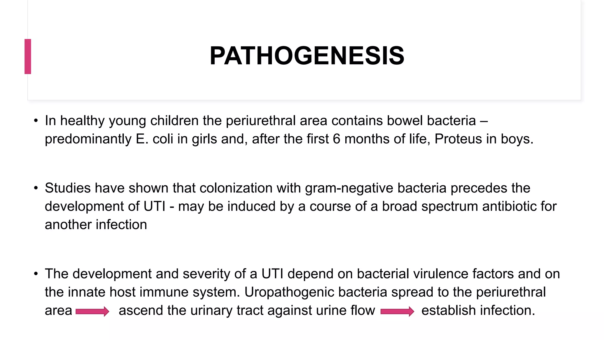 Urinary tract infection in children | PPTX