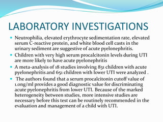 URINARY TRACT INFECTION IN CHILDREN 2.pptx