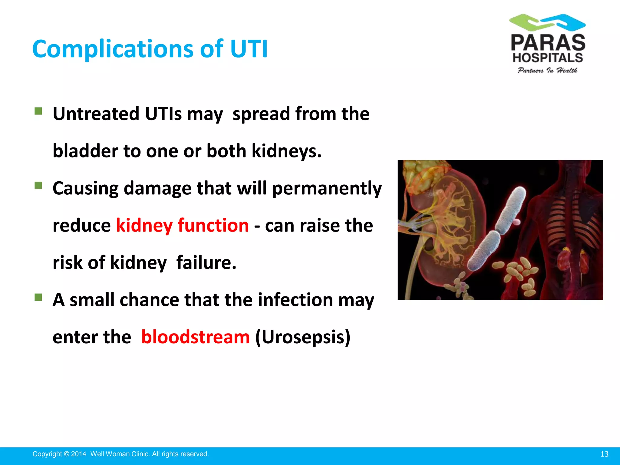 Urinary tract infection in females | PPTX
