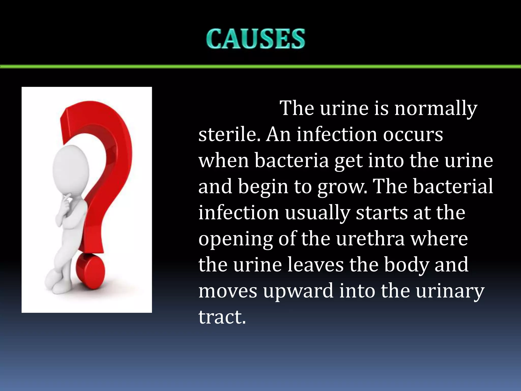 Urinary tract infection ppt | PPTX