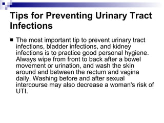 Urinary Tract Infections | PPT