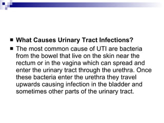 Urinary Tract Infections | PPT