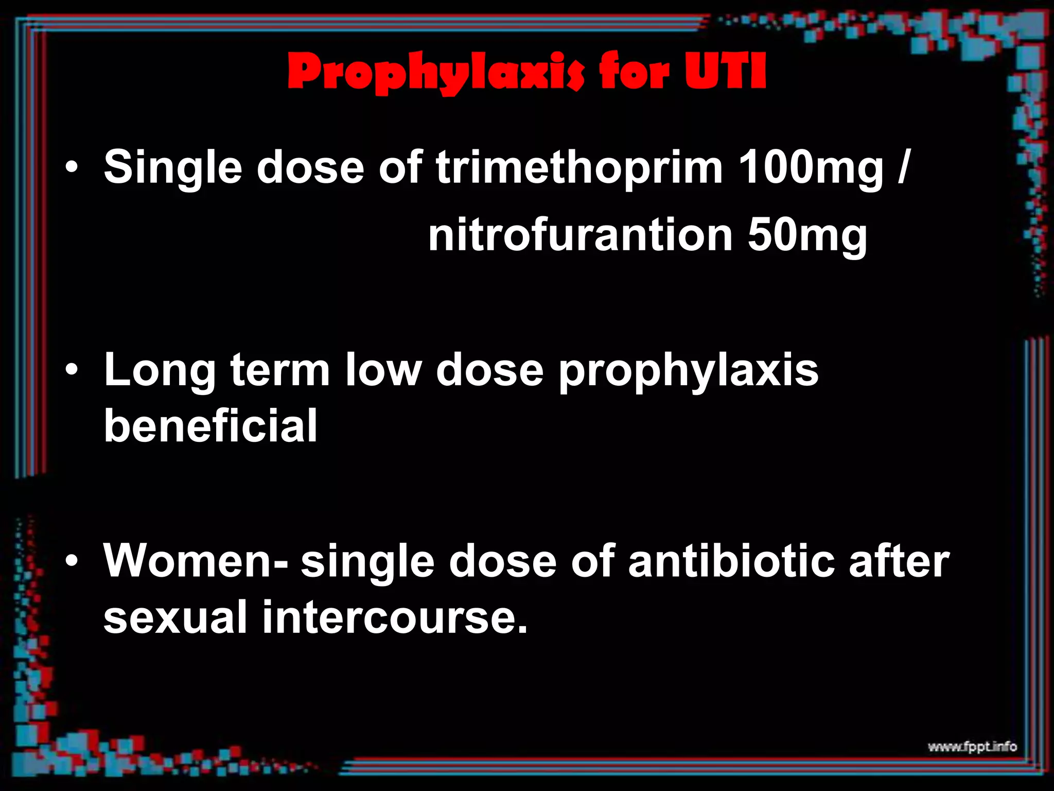 Urinary tract infections | PPTX