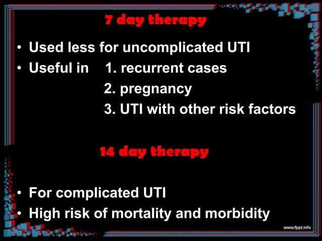 Urinary tract infections | PPTX | Infectious Diseases | Diseases and ...