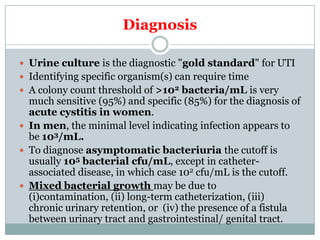 Urinary tract infections | PPTX