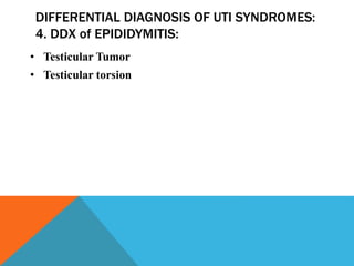 Urinary tract infections | PPSX
