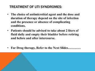 Urinary tract infections | PPSX
