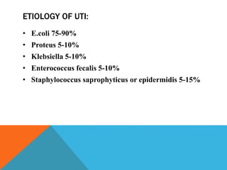 Urinary tract infections | PPSX