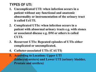 Urinary tract infections | PPSX