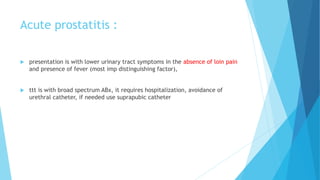 Urinary tract infections | PPTX