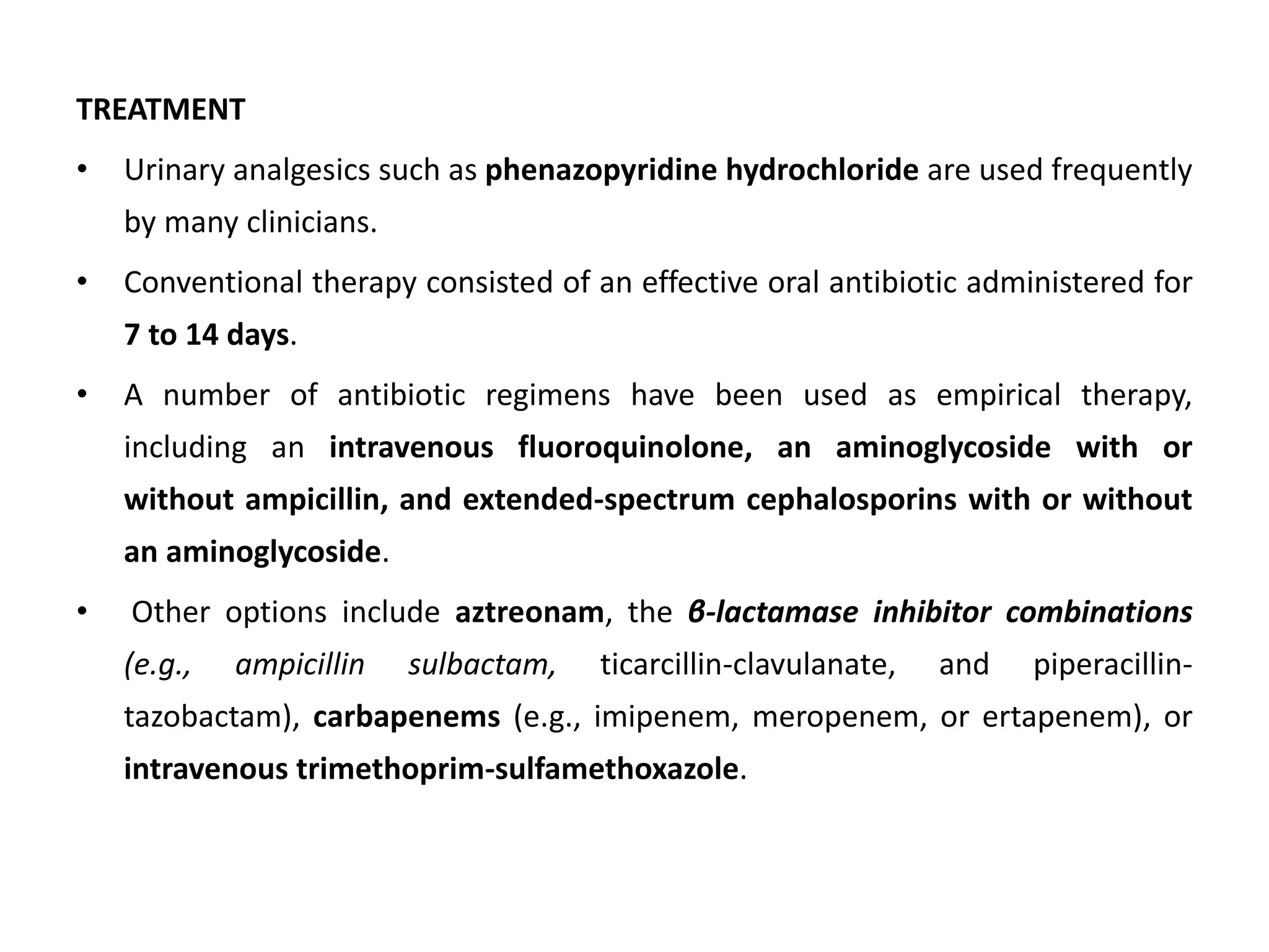Urinary tract infections - PATHOPHYSIOLOGY (PHARM D) | PPTX