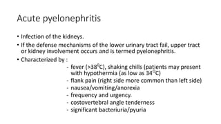 Urinary tract infections | PPT