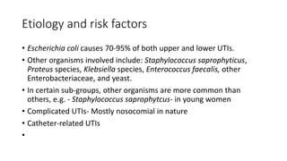 Urinary tract infections | PPT