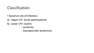 Urinary tract infections | PPT