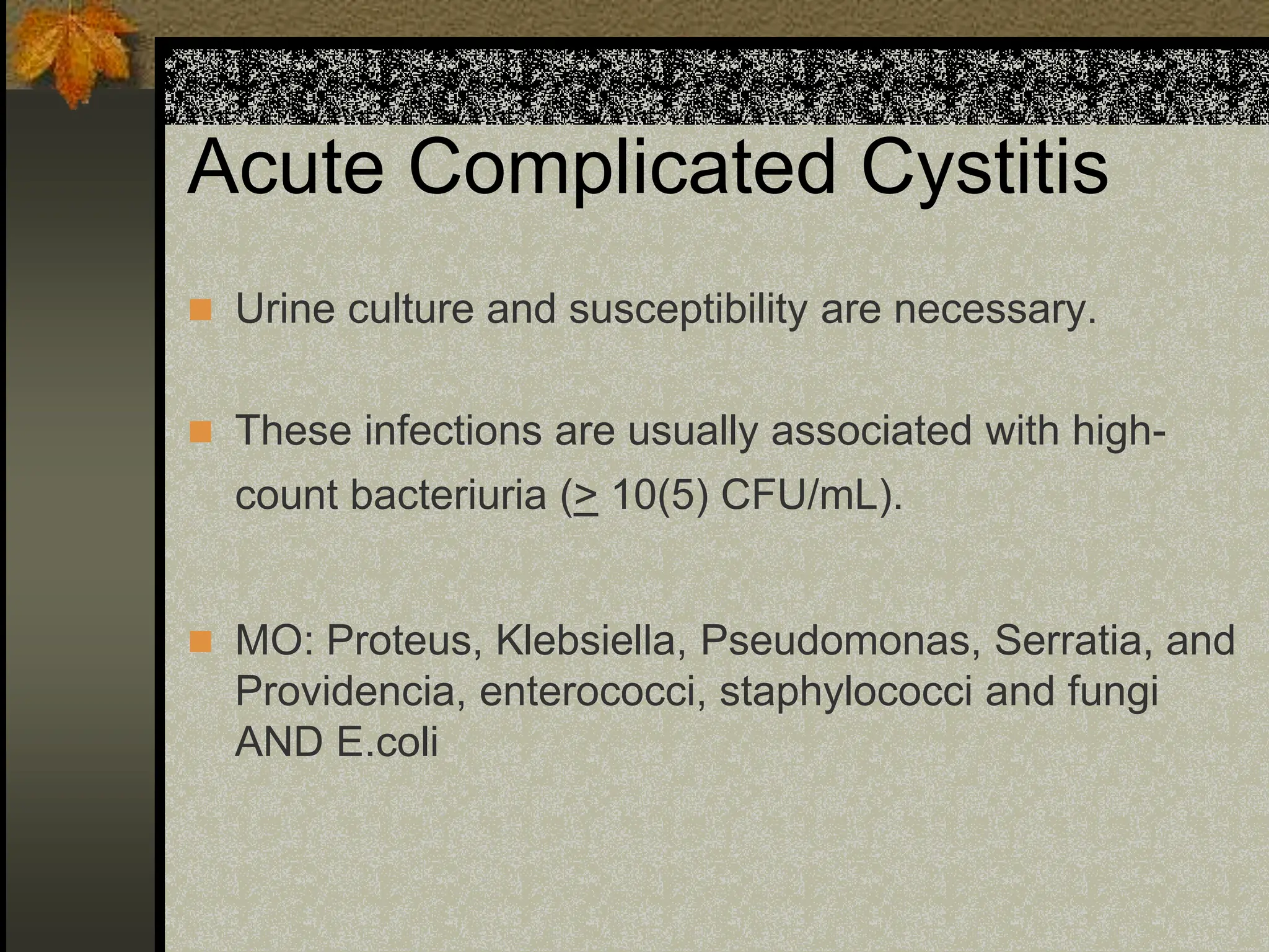 Urinary Tract Infections. by Dr Rakam Gopi Krishnappt | PPT