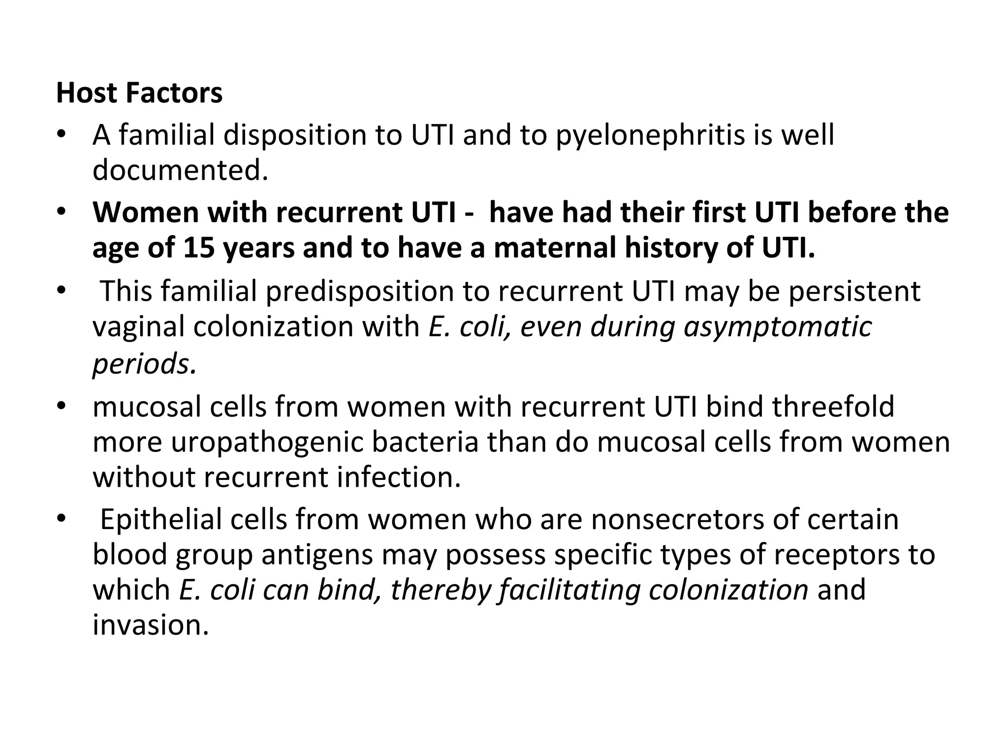 URINARY TRACT INFECTIONS in adult patients | PPTX