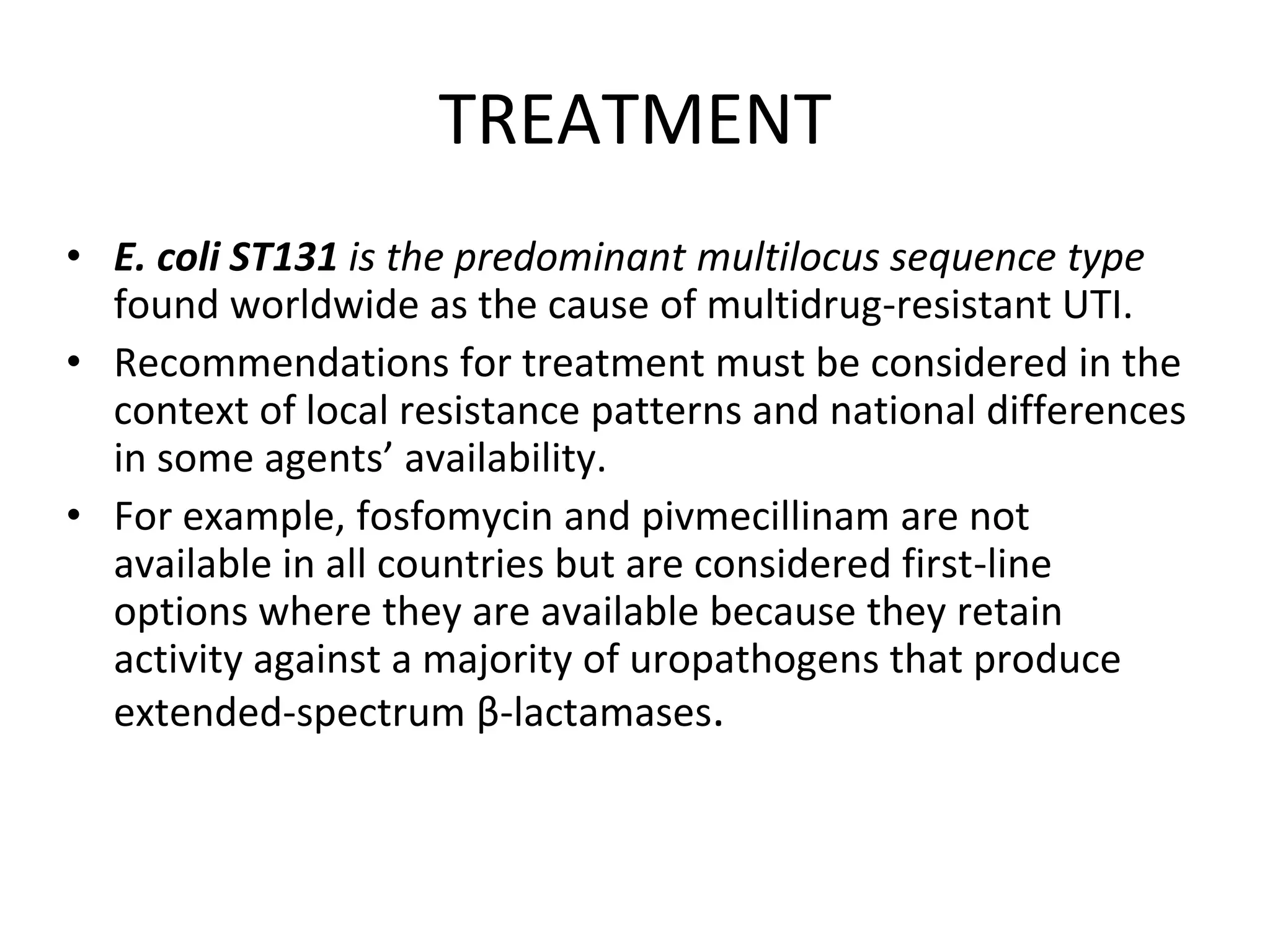 URINARY TRACT INFECTIONS in adult patients | PPTX
