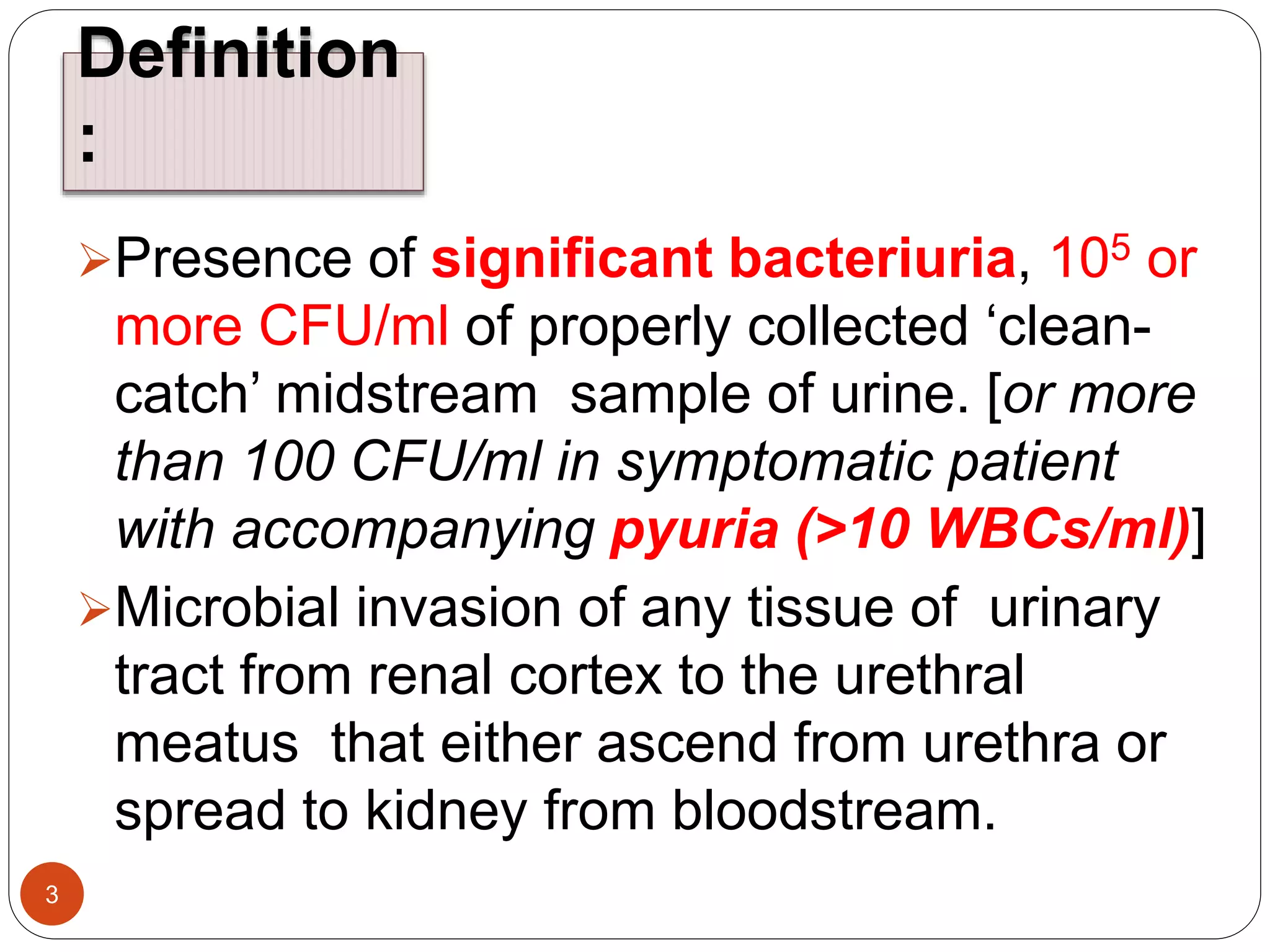 Urinary Tract Infections- Saral | PPTX